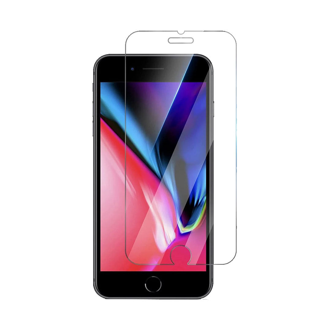 iPhone 8 Plus/ 7 Plus/ 6S Plus/ 6 Plus Tempered Glass Clear Screen Pro ...