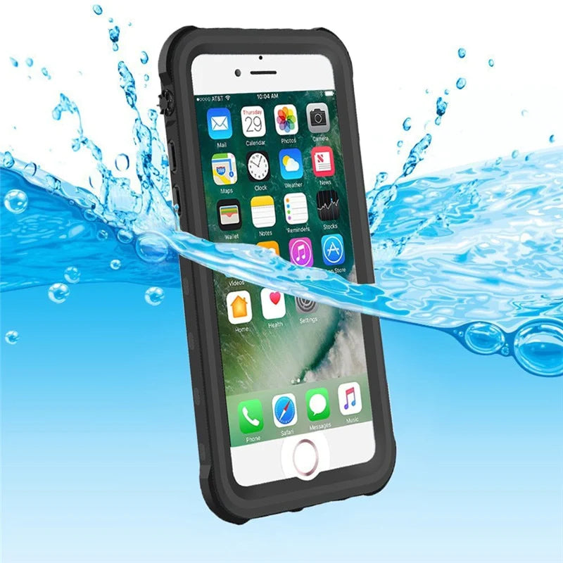 Waterproof Shockproof Dustproof Snowproof Case for iPhone 7/8 ...